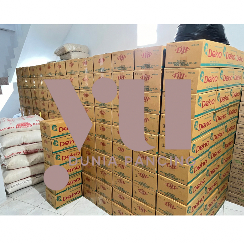 Jual DEHO TUNA CHUNK IN OIL / TUNA DALAM MINYAK 180g 1 DUS (48pcs ...