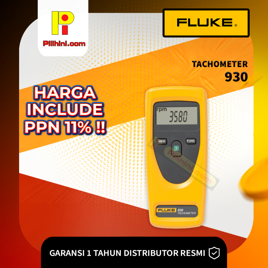 Jual Fluke 930 Non-Contact Tachometer | Shopee Indonesia
