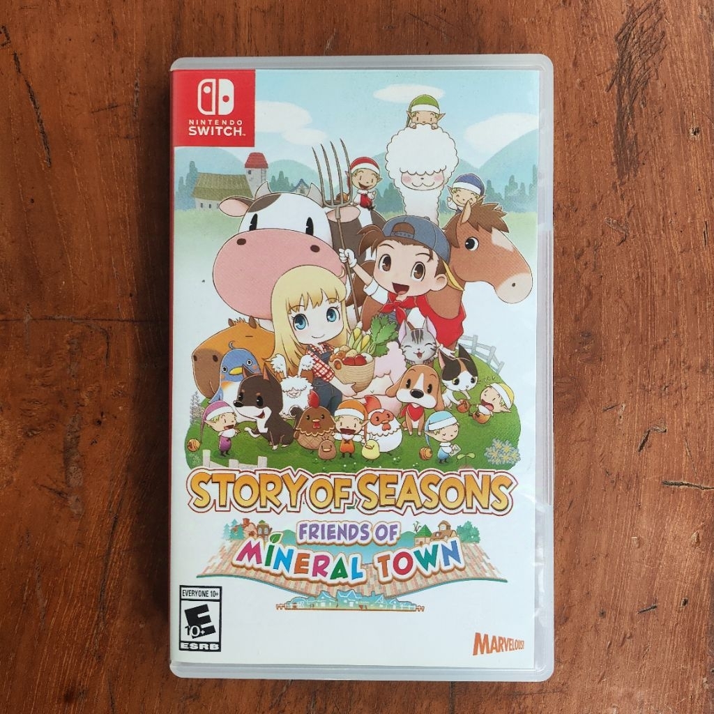 Jual Kaset Nintendo Switch Story of Seasons Friends of Mineral Town ...