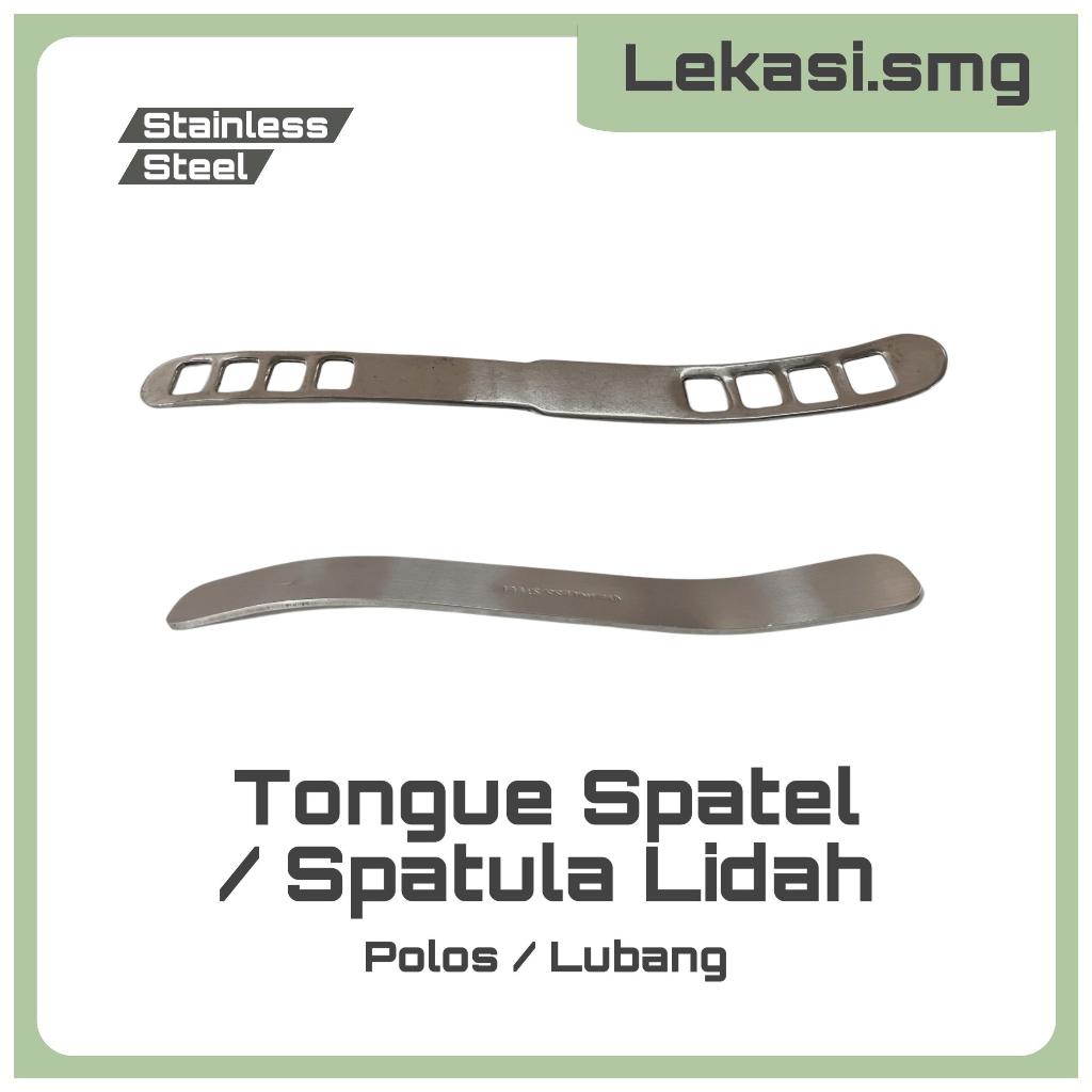 Jual Tongue Spatel | Spatula Lidah Stainless | Shopee Indonesia