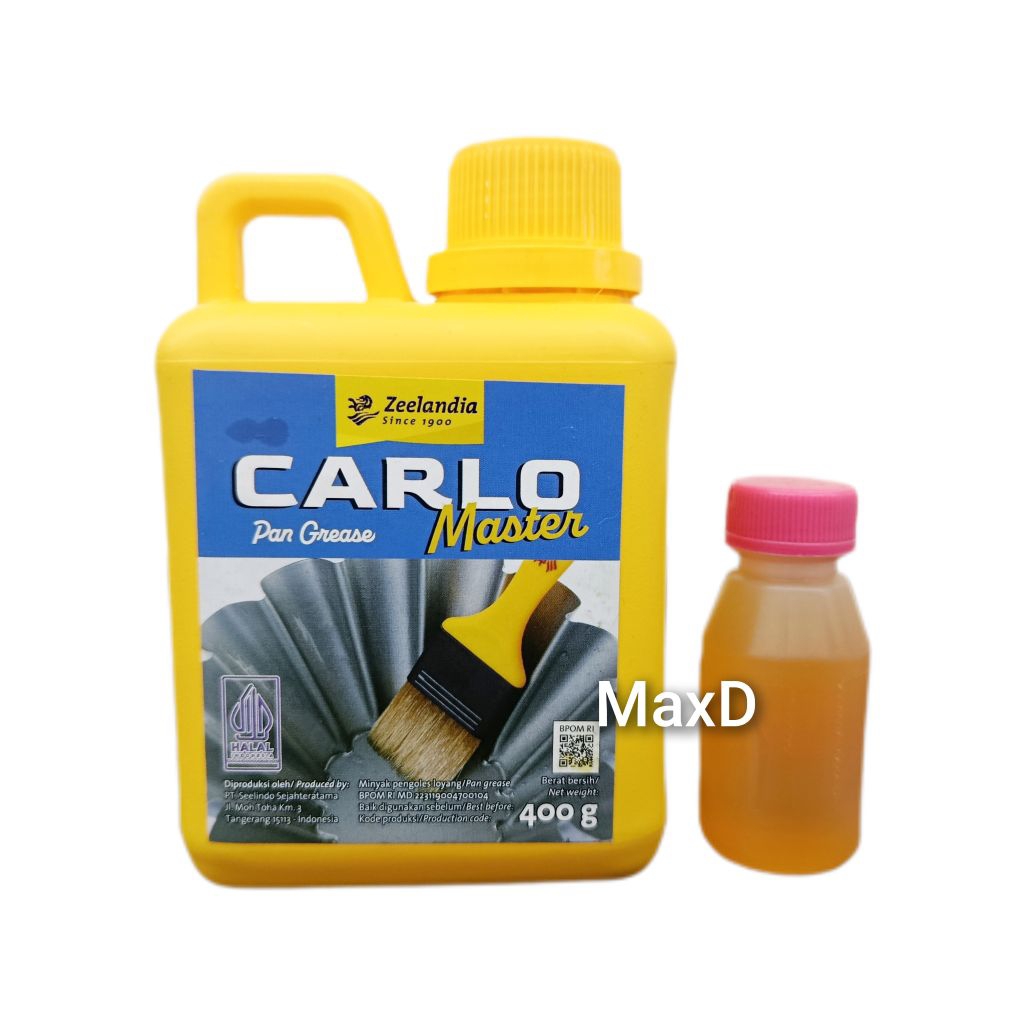 Jual Carlo Master Minyak Oles Loyang Repack 30 ml | Shopee Indonesia