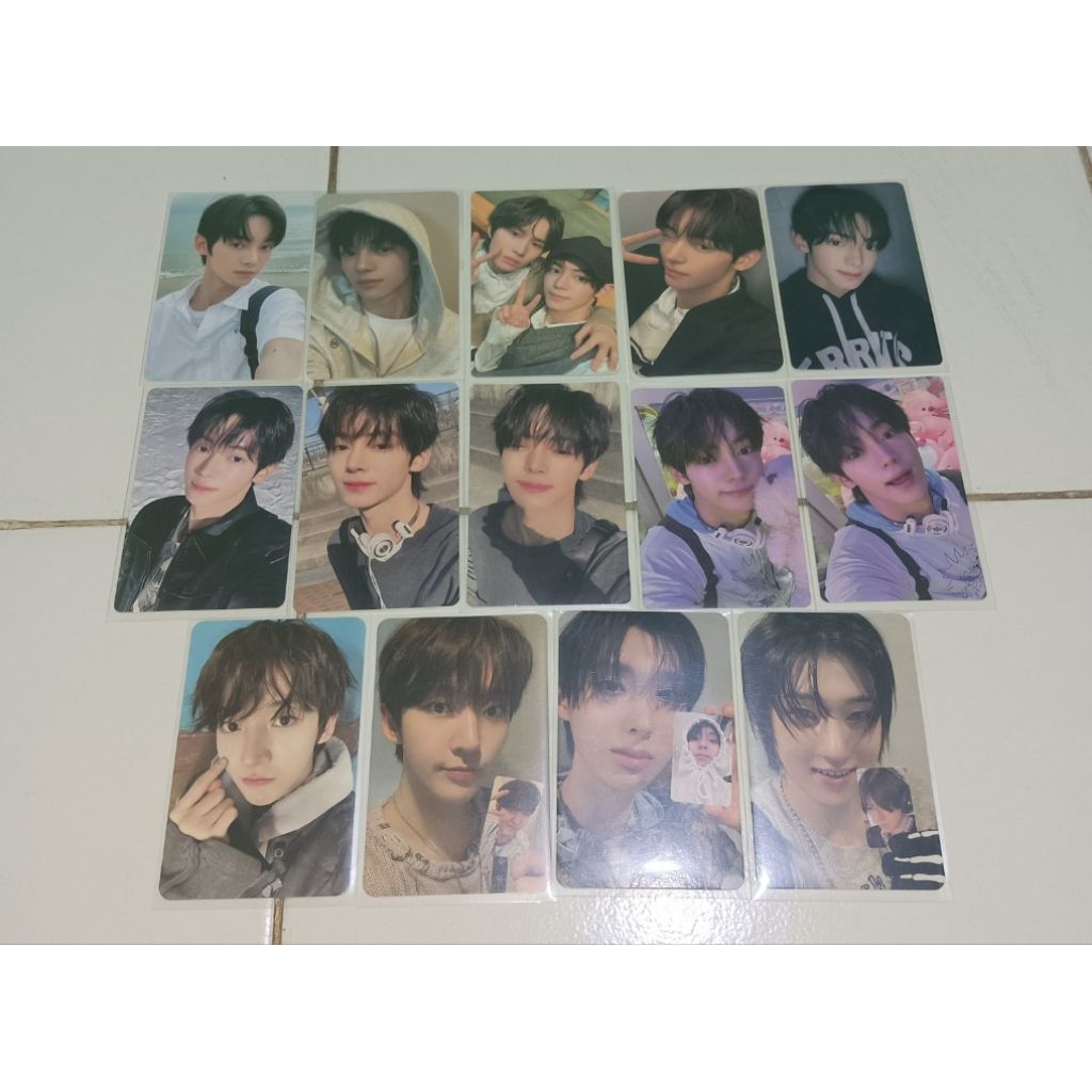 Jual TWS Hanjin Last Bell Album Photocard Weverse POB Joeun Music Whosfan YZY Sparkling Blue ...