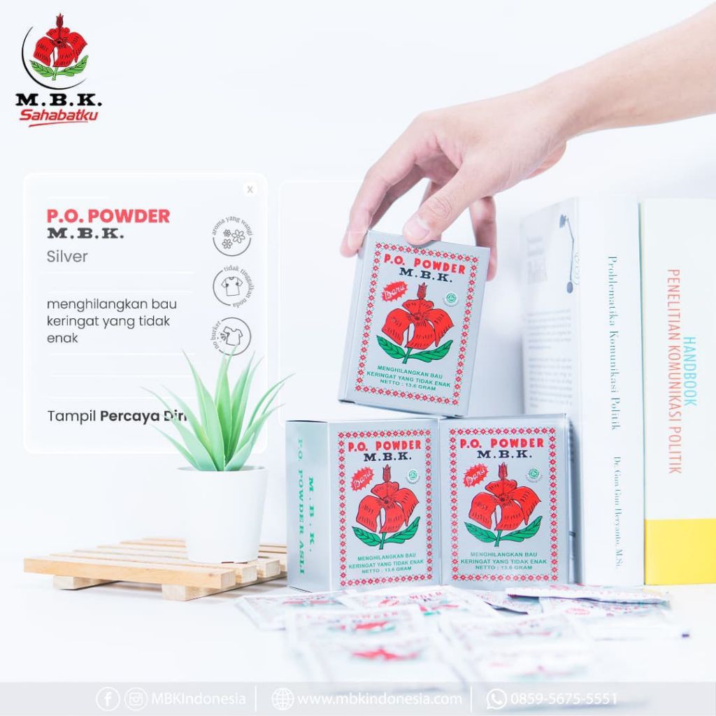Jual MBK Powder Putih | Silver - Menghilangkan Bau Keringat/Badan ...