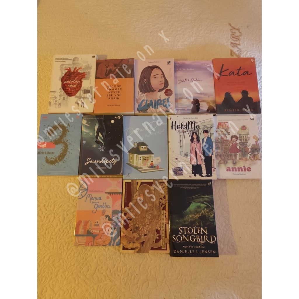 Jual Preloved Novel Original | Claires Dikta dan Hukum Kata Antologi ...