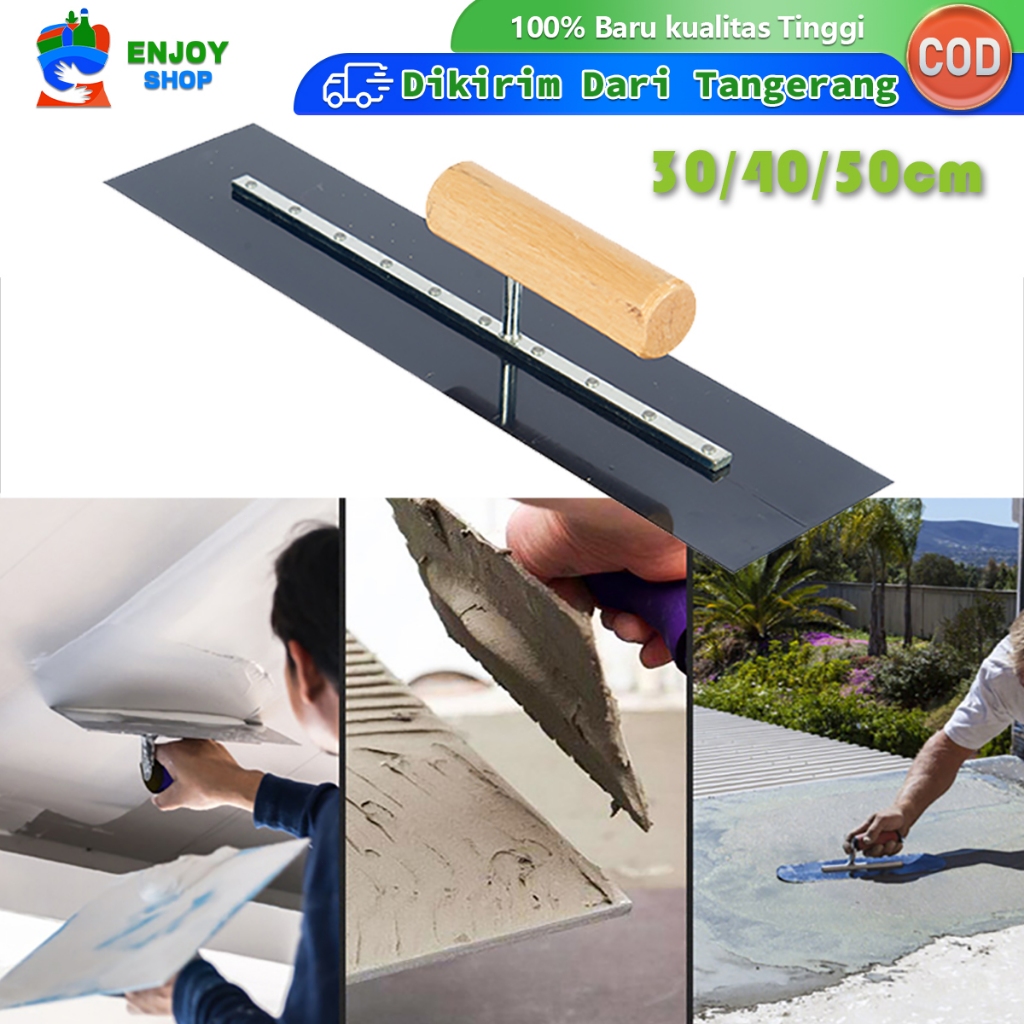 Jual Raskam Roskam Trowel Plat Baja Karbon 30/40/50cm Alat Acian ...