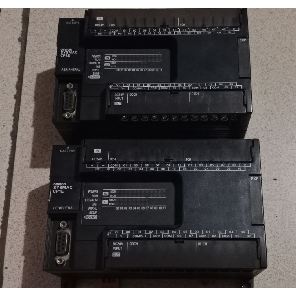 Jual PLC OMRON CP1E-N40SDT-D SET (2pcs) | Shopee Indonesia