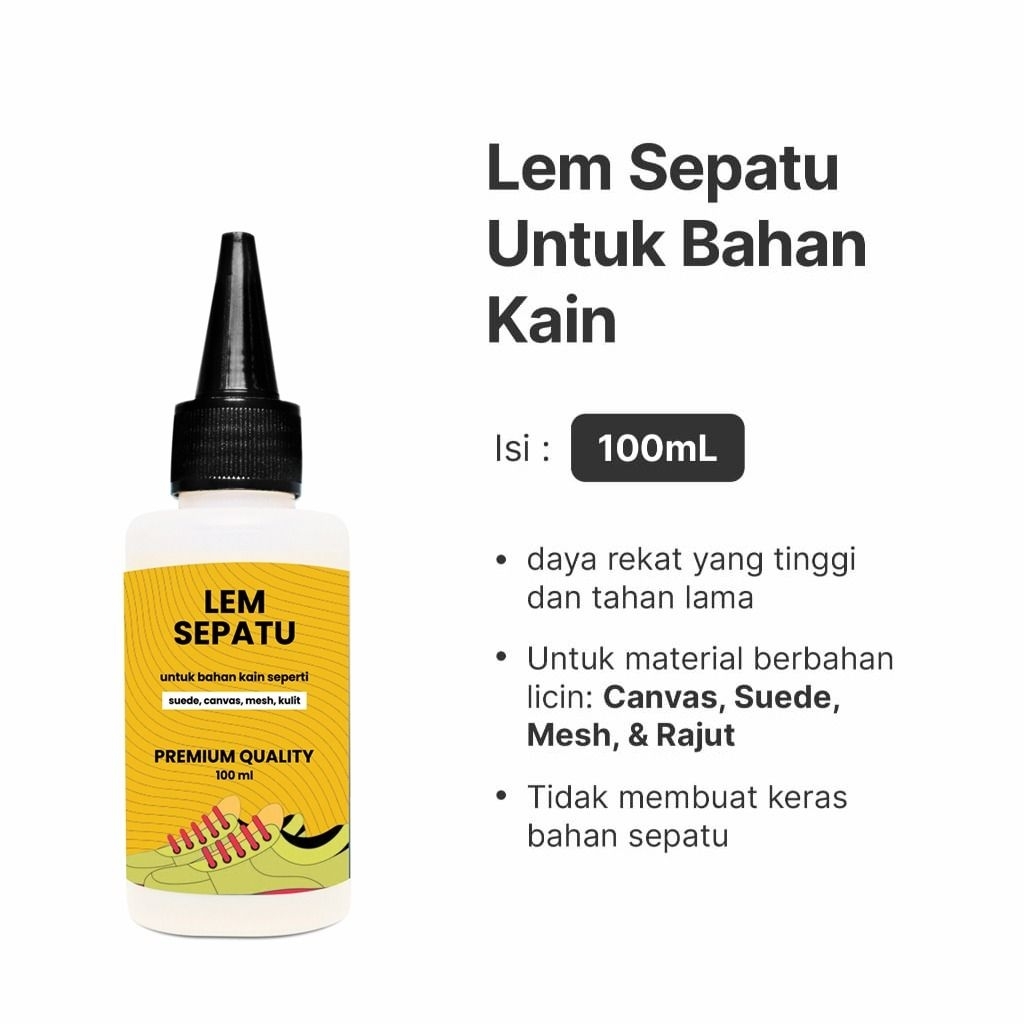 Jual Lem Sandal & Sepatu Super Kuat Tahan Air, Sealant & Penambal - Lem ...