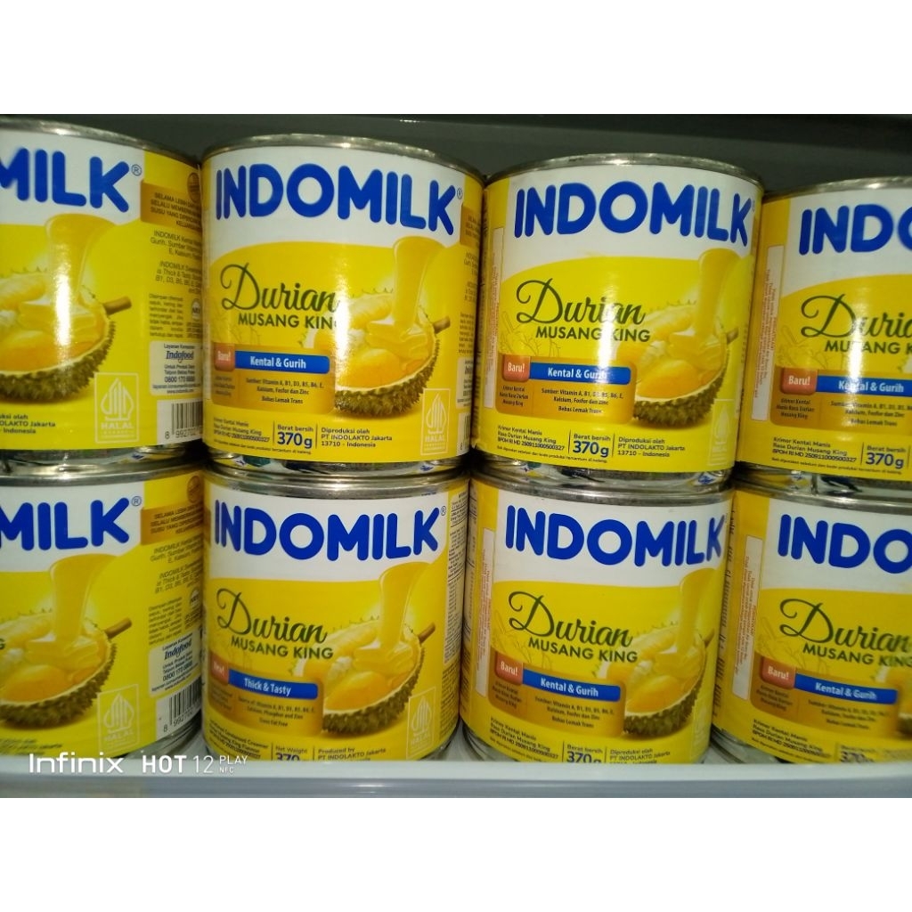 Jual Indomilk kental manis durian musang king 370 g | Shopee Indonesia