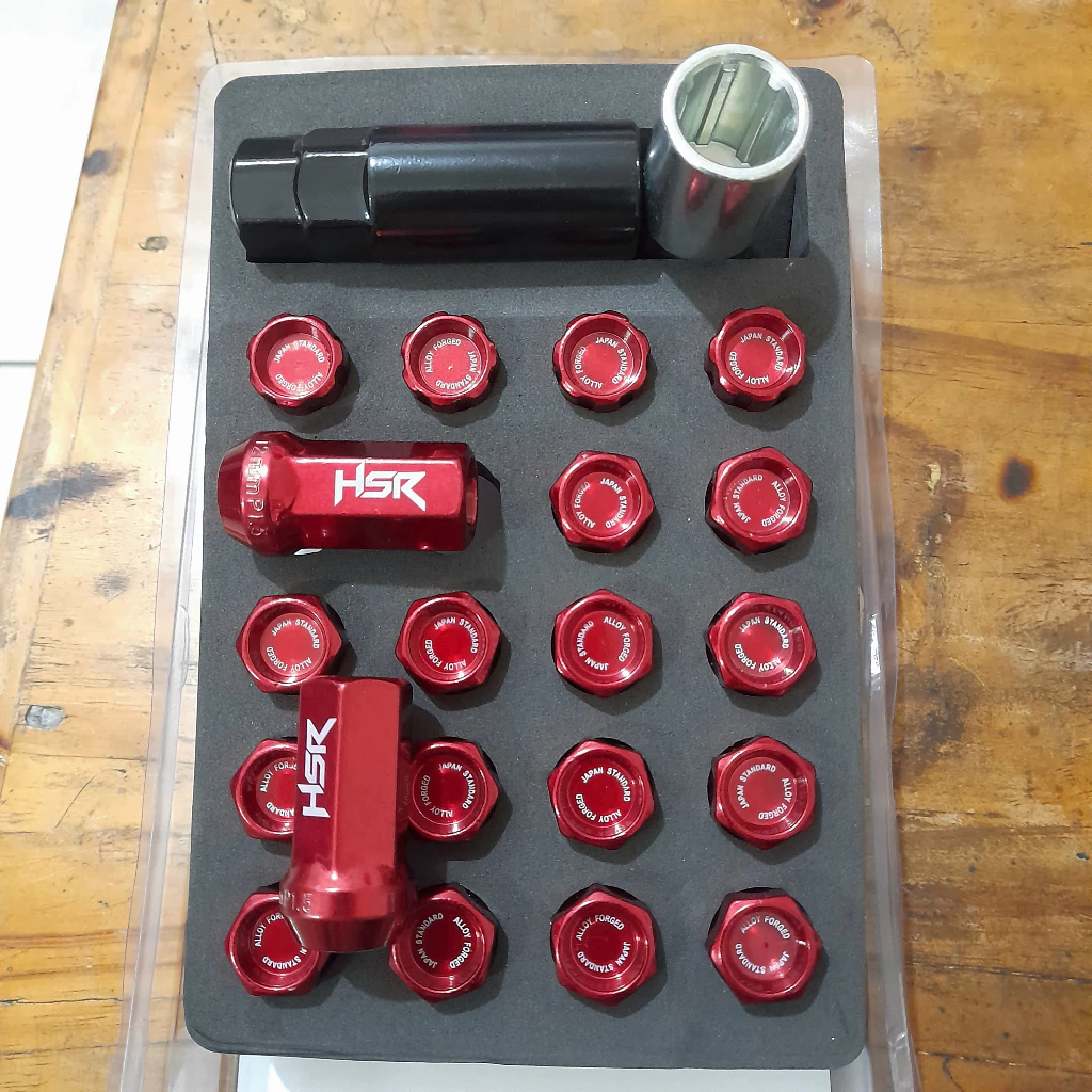 Jual Baut Roda Variasi - Mur Racing Duranut Merk Hsr Untuk Semua Mobil ...