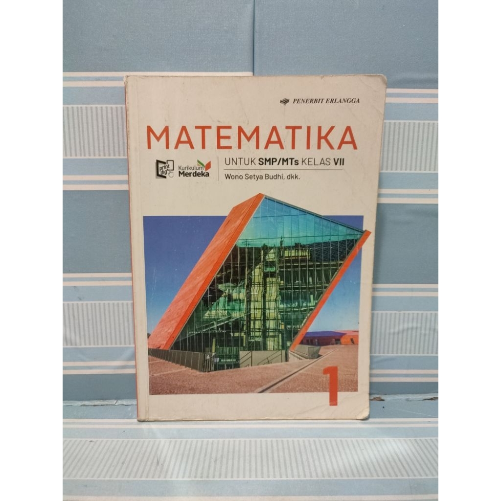 Jual Buku matematika untuk SMP kelas 1 VII 7 kurikulum merdeka penerbit erlangga | Shopee Indonesia