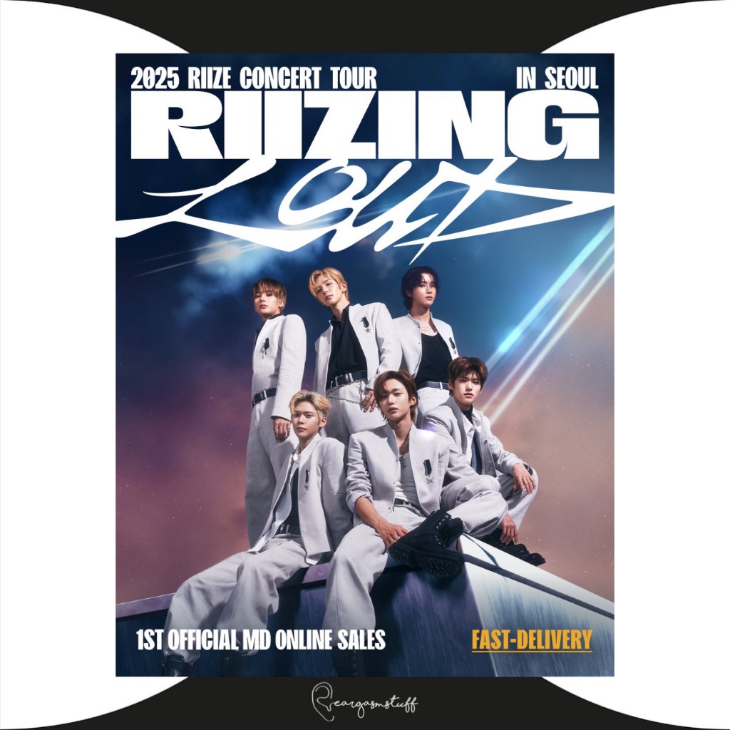 Jual RIIZE CONCERT TOUR RIIZING LOUD OFFICIAL MD / MERCHANDISE / MERCH ...