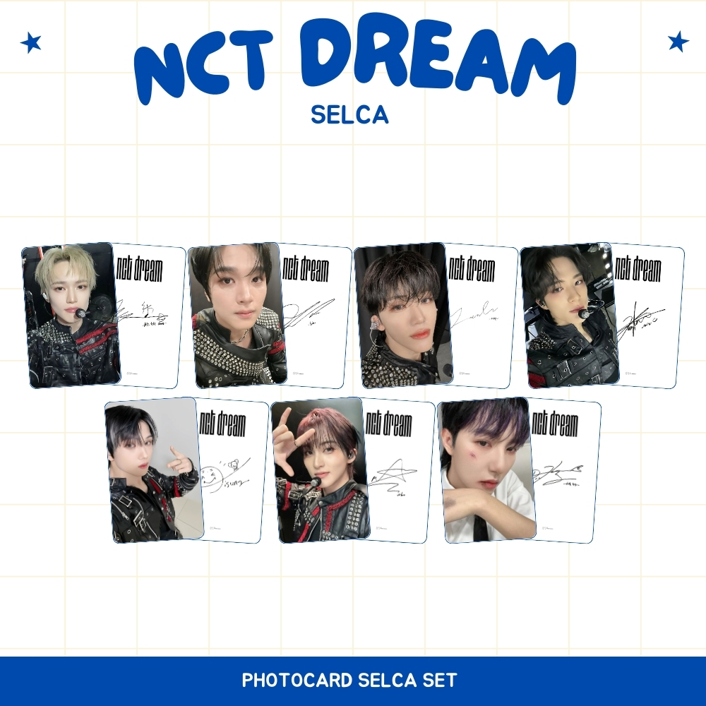 Jual PHOTOCARD NCT DREAM SELCA 2SISI 5 PCS KPOP UNOFFICIAL MARK RENJUN ...