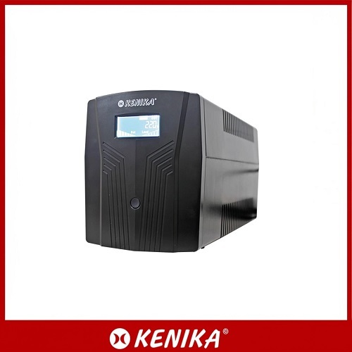 Jual KENIKA UPS 1200 VA With LCD Display Untuk Rumah Kantor Backup Data ...