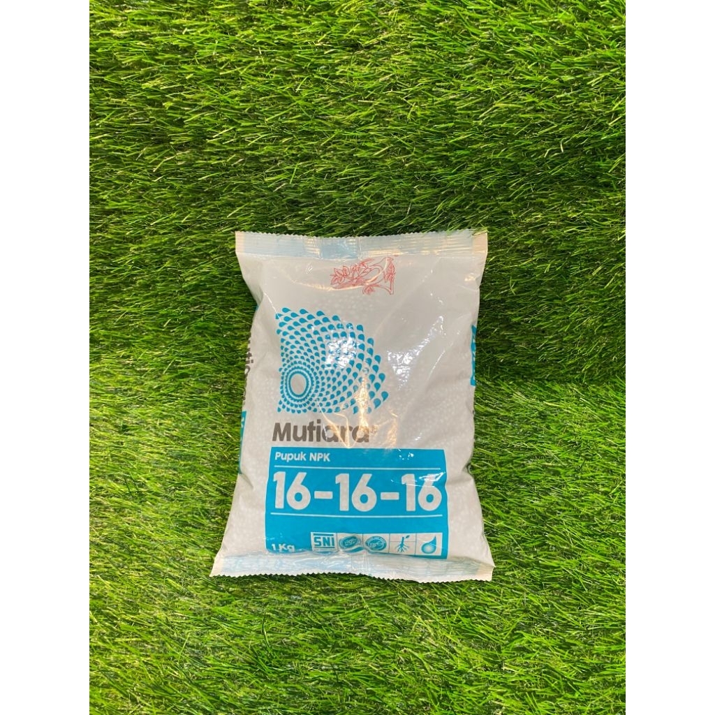 Jual PUPUK MEROKE NPK MUTIARA 16 16 16 1KG | Shopee Indonesia