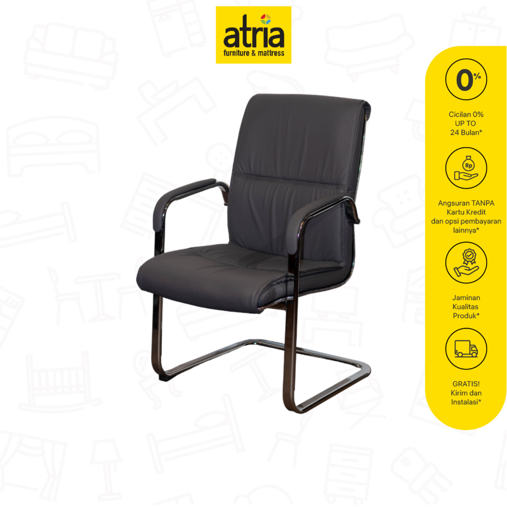 Jual Atria Kursi Kantor Callisto Visitor Chair | Shopee Indonesia