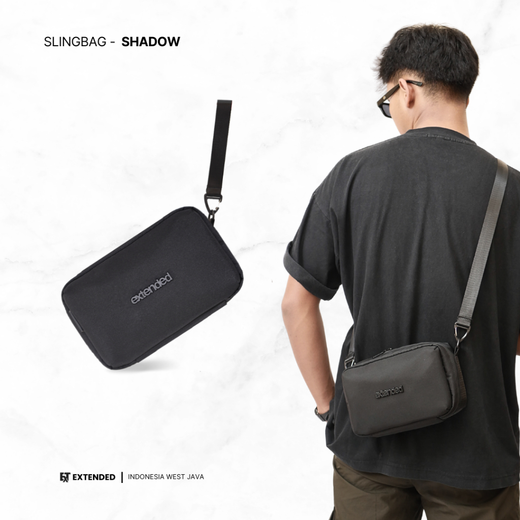 Jual Extended Shadow - Clutch Bag Tas Selempang Pria Waterproof Handbag ...