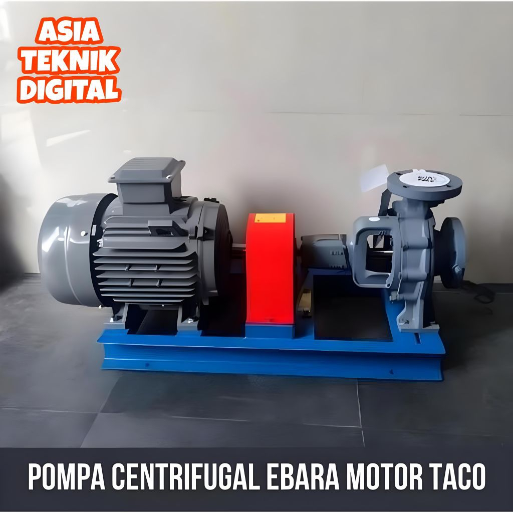 Jual Pompa Ebara 50x40FSHA + Electro motor TECO 3,7kw 5 hp 2POLE 3phase ...