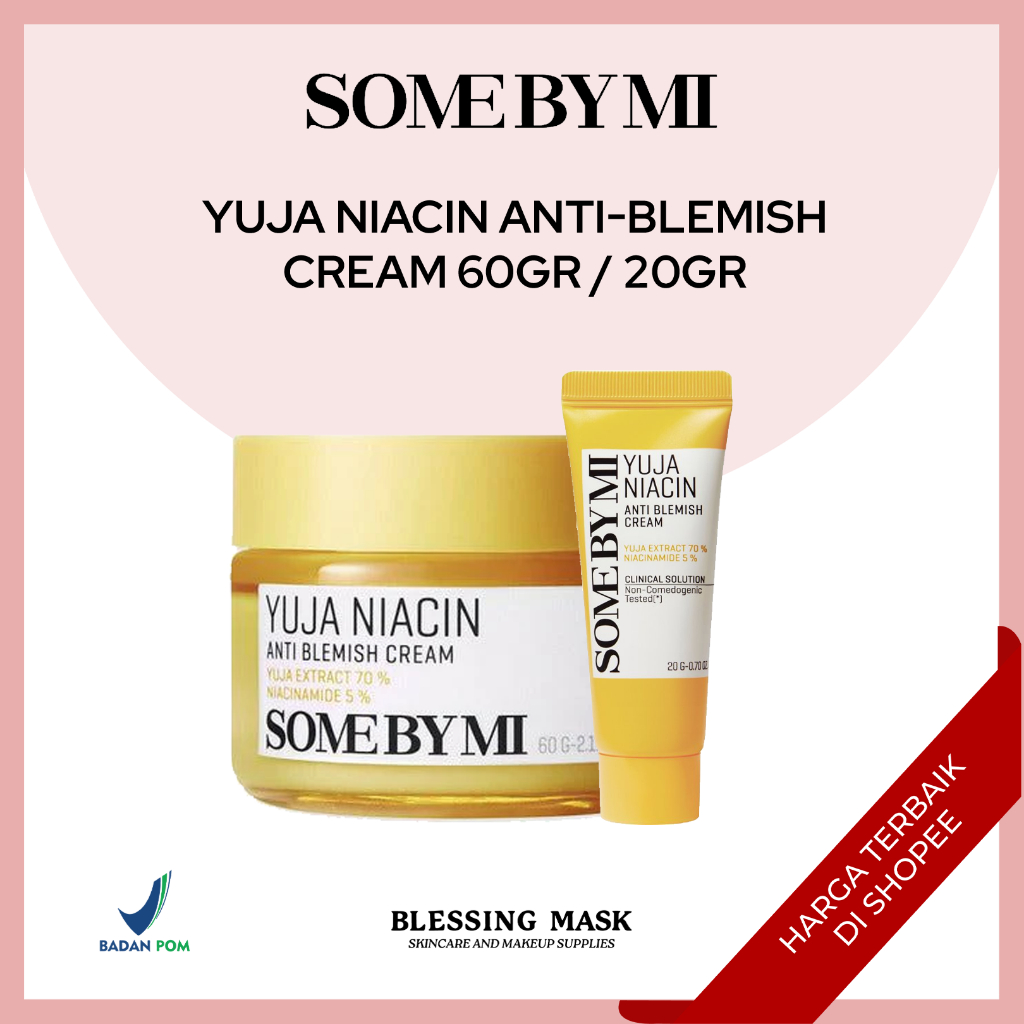 Jual SOMEBYMI | SOME BY MI Yuja Niacin Anti Blemish Cream 60g | 20g ...