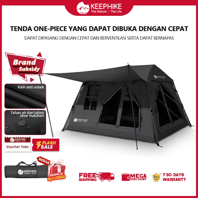 Jual KEEPHIKE Tenda Outdoor || Anti angin dan hujan, Max bisa untuk ...
