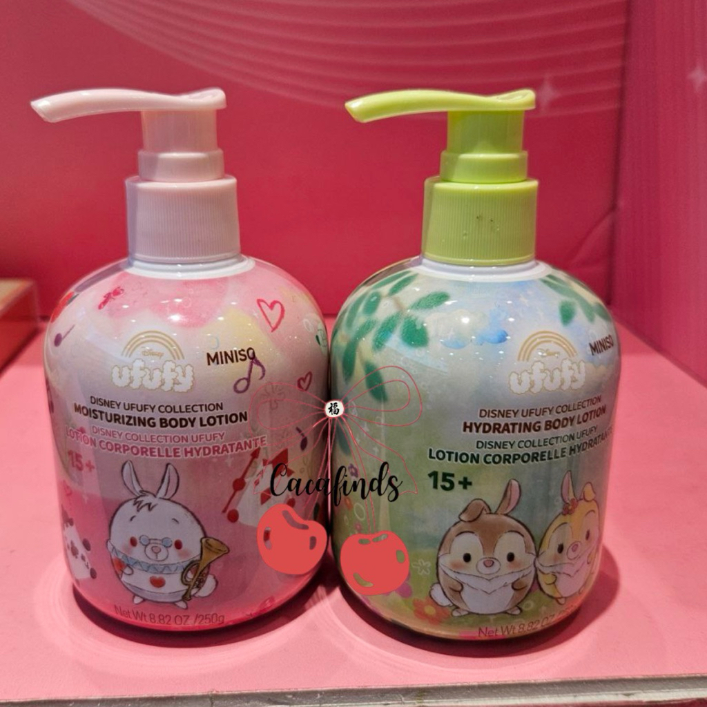 Jual MINISO x Disney‼️Body Lotion Hydrating & Moisturizing Disney Ufufy ...