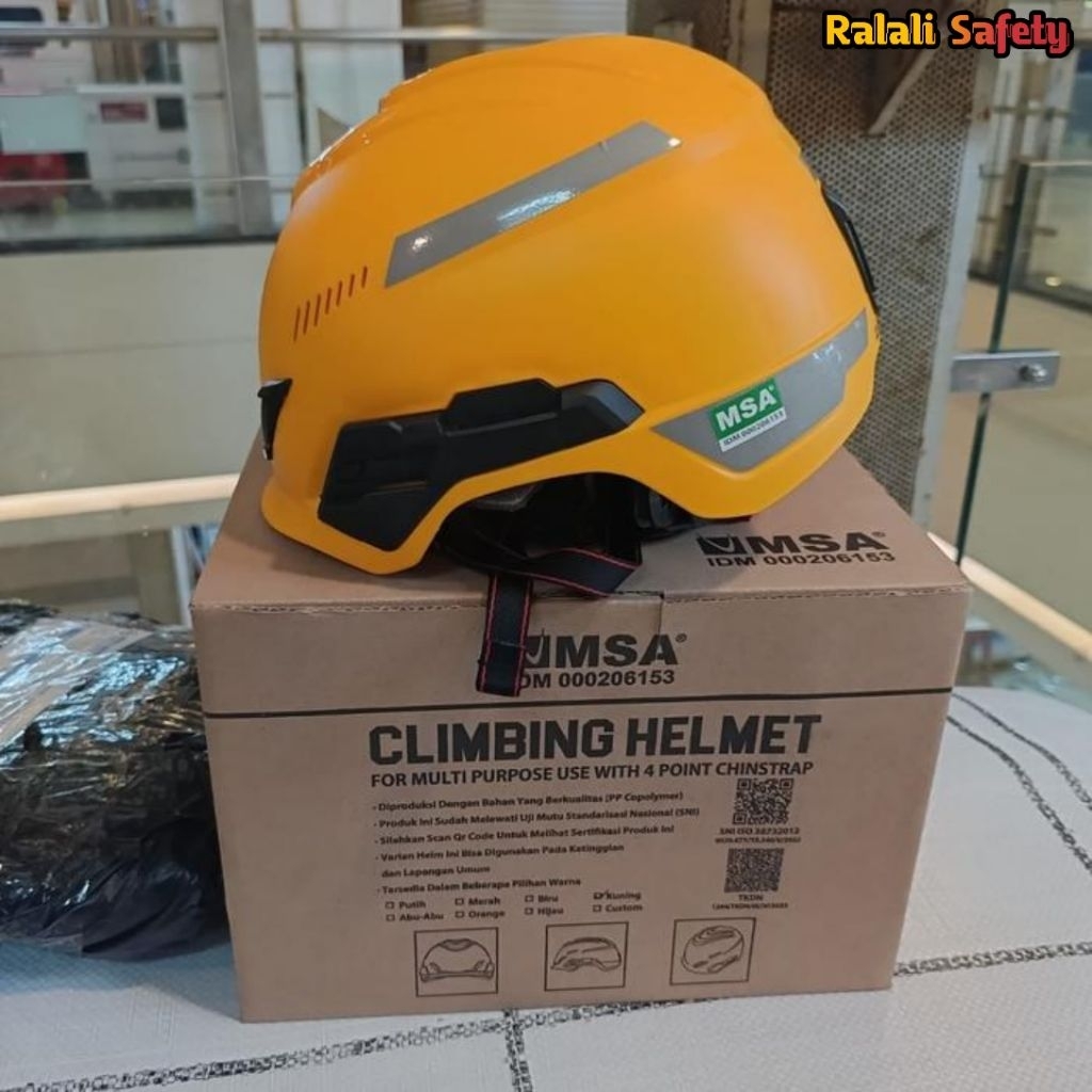 Jual Helm MSA V-Gard H1 Safety Helmet Trifent Fastrack - Original ...