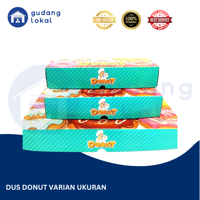 Jual DUS DONUT VARIAN UKURAN | Shopee Indonesia