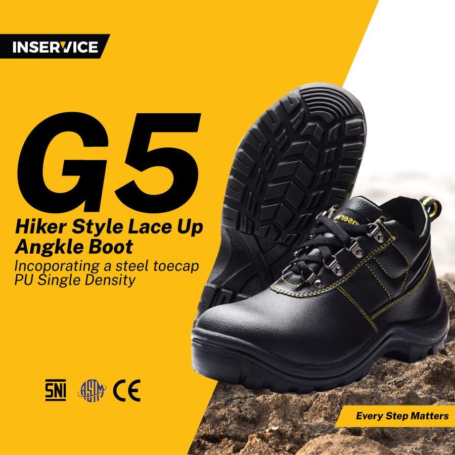 Jual Inservice G5/Sepatu safety inservice/G5/Safety Shoes Inservice ...