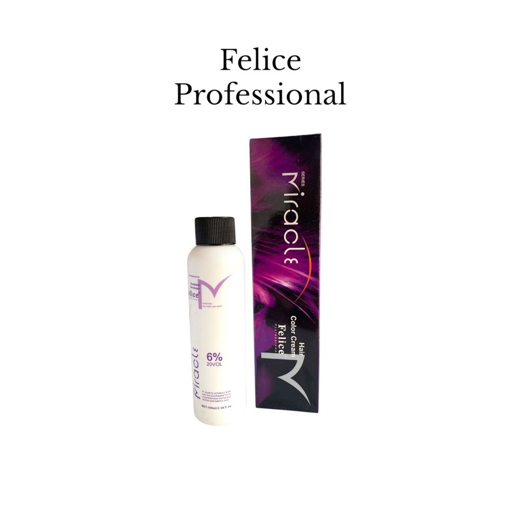 Jual Felice Professional Hair Color Miracle Series 100ml { sudah dengan ...
