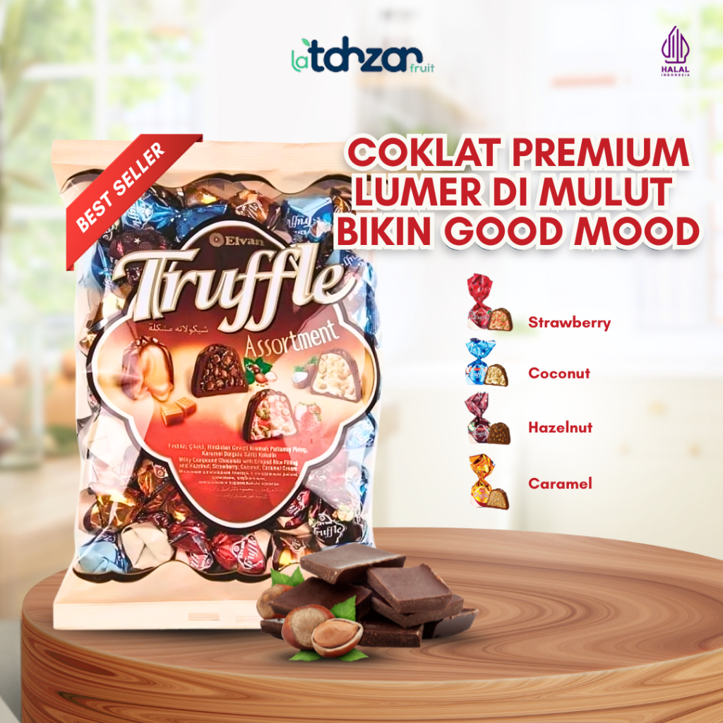 Jual Coklat Truffle 1 Kg Coklat Arab Turkey Elvan Mix Best Quality Oleh ...