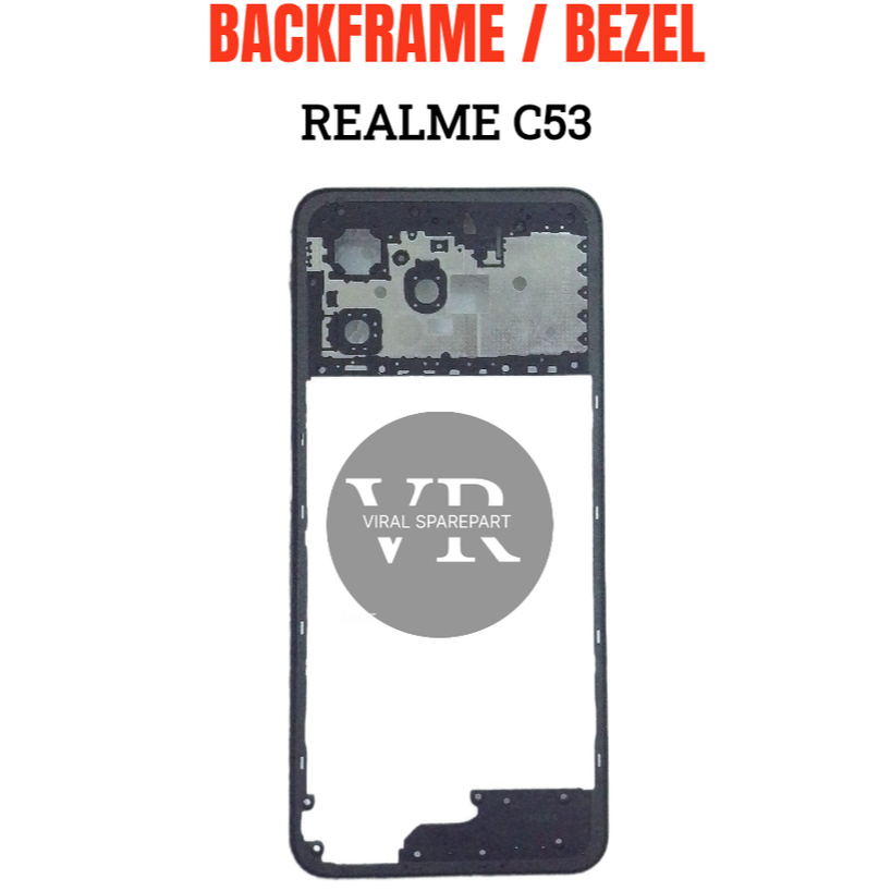 Jual BACK FRAME / BEZEL CASING / TULANG RANGKA REALME C53 | Shopee ...