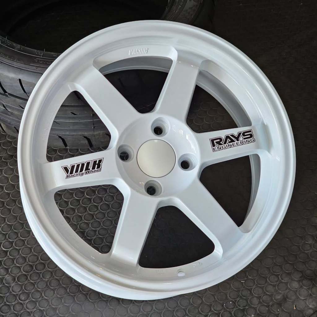 Jual Velg Volk Rays TE37 OG Ring 16 Lebar 7 ET 35 PCD 4x100 | Velg R16 ...