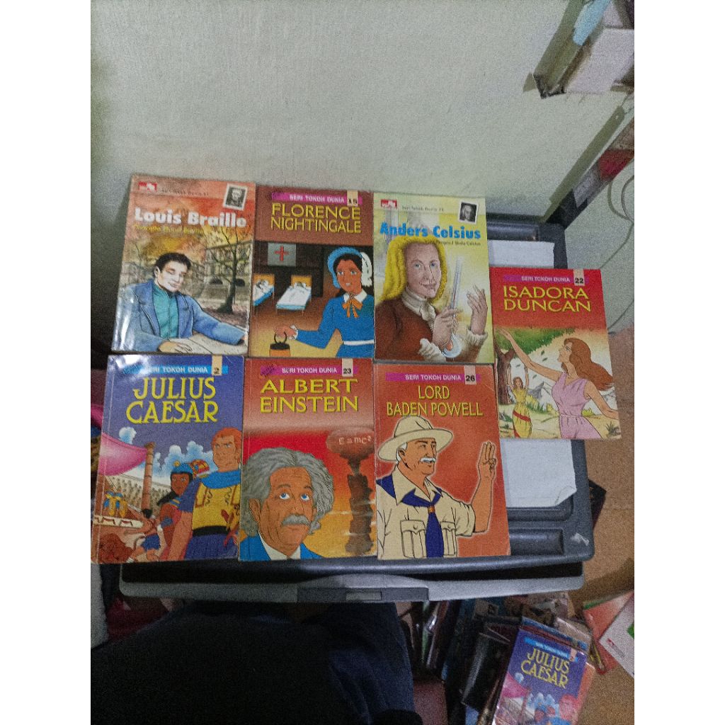 Jual Buku tokoh dunia Florence Nightingale, Louis Braille, Anders ...