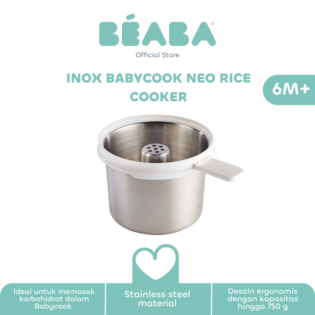 Jual [Aksesoris Babycook Neo] Beaba Baby Rice Cooker Inox Babycook Neo ...