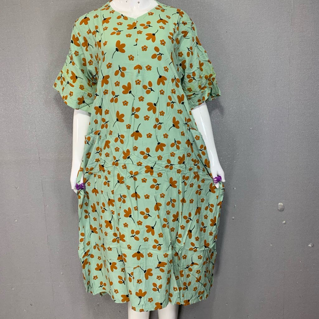 Jual Daster Rahma Model Rempel Susun Batik Pekalongan Tebal | Daster ...