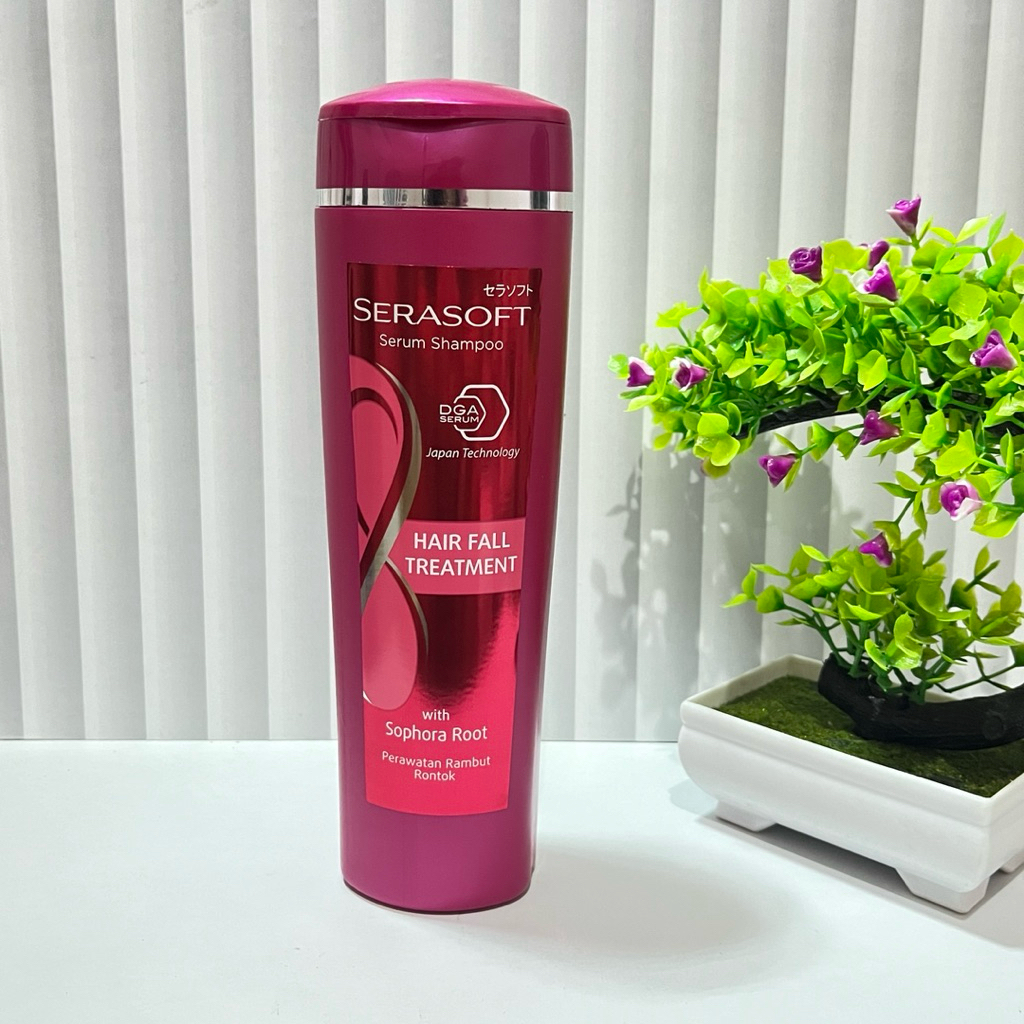 Jual Serasoft shampoo Hair Fall Treatment 340 ml | Shopee Indonesia