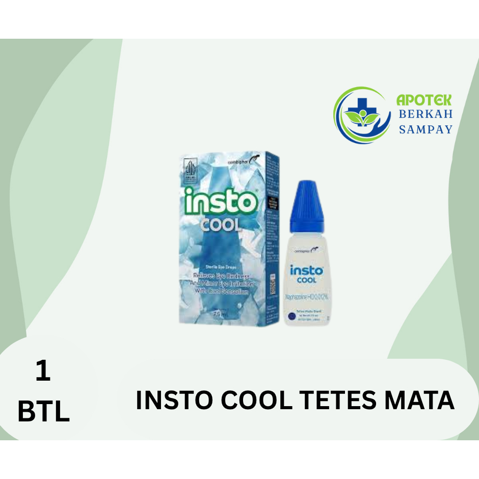 Jual INSTO COOL TETES MATA / BOTOL / 7,5 ML | Shopee Indonesia