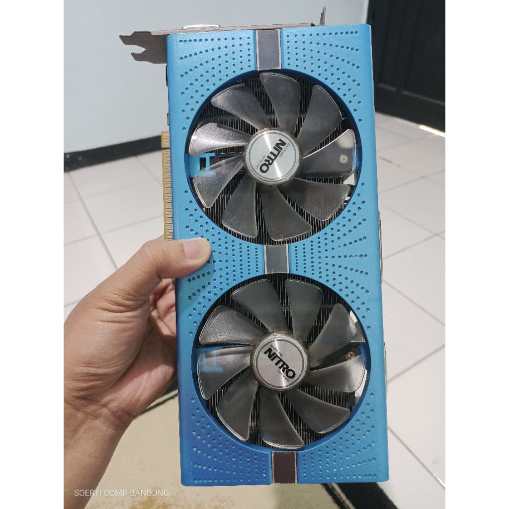 Jual vga RX580 8gb 256bit ddr5 Sapphire Nitro+ SE dan Nitro+ Black ...