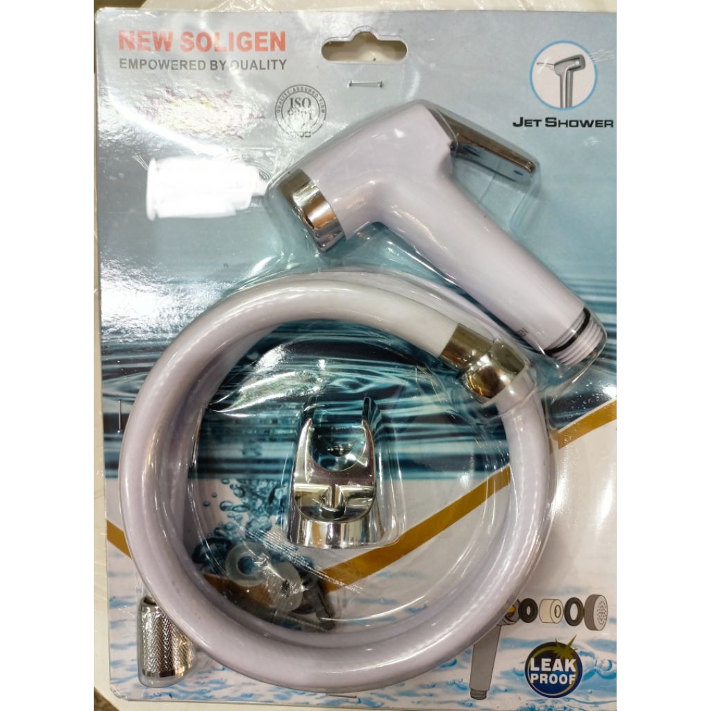 Jual Shower cebok soligen putih jet shower toilet shower toilet berkualitas | Shopee Indonesia