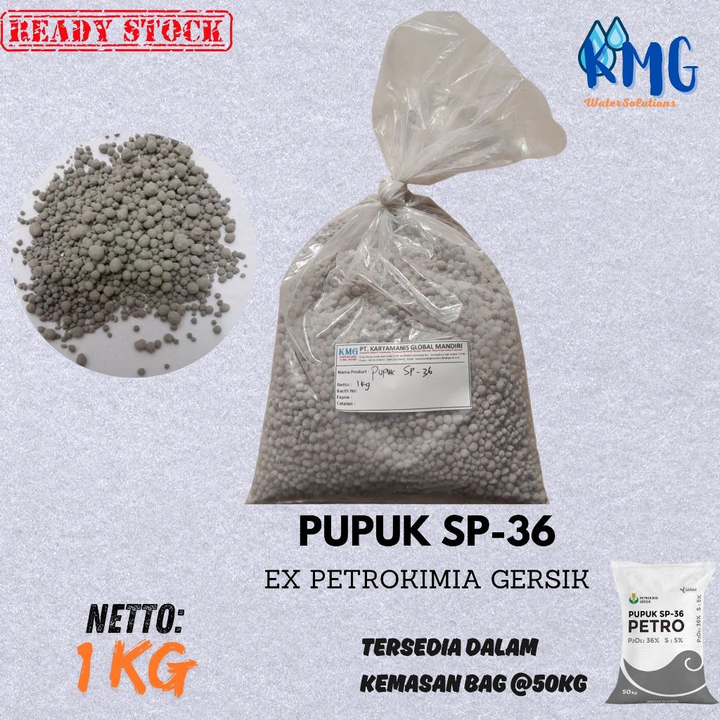 Jual Petrokimia Gersik Pupuk SP-36 Ex Petrokimia Kemasan 1 Kg Non ...