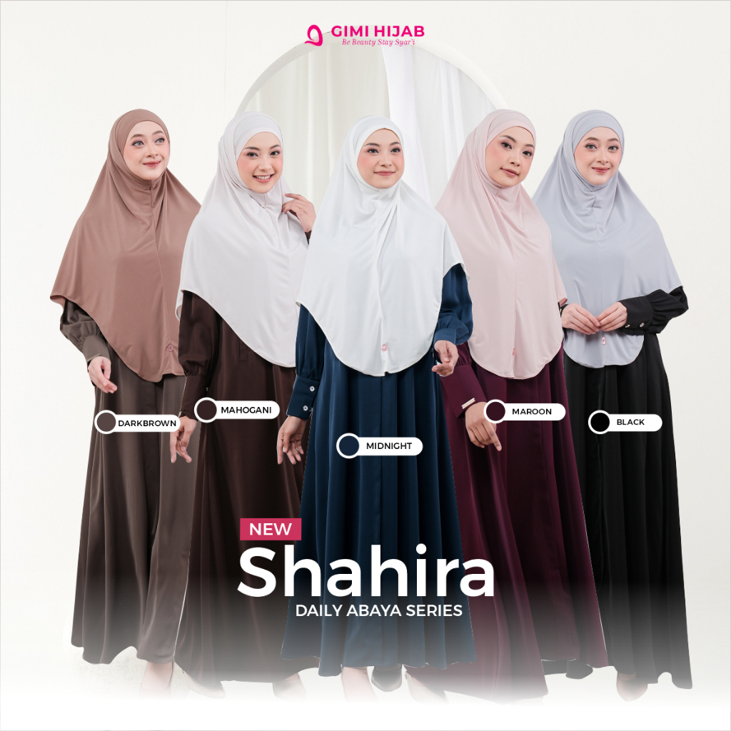 Jual GIMI HIJAB SHAHIRA ABAYA - Abaya Vilneria Silk Kualitas Butik ...
