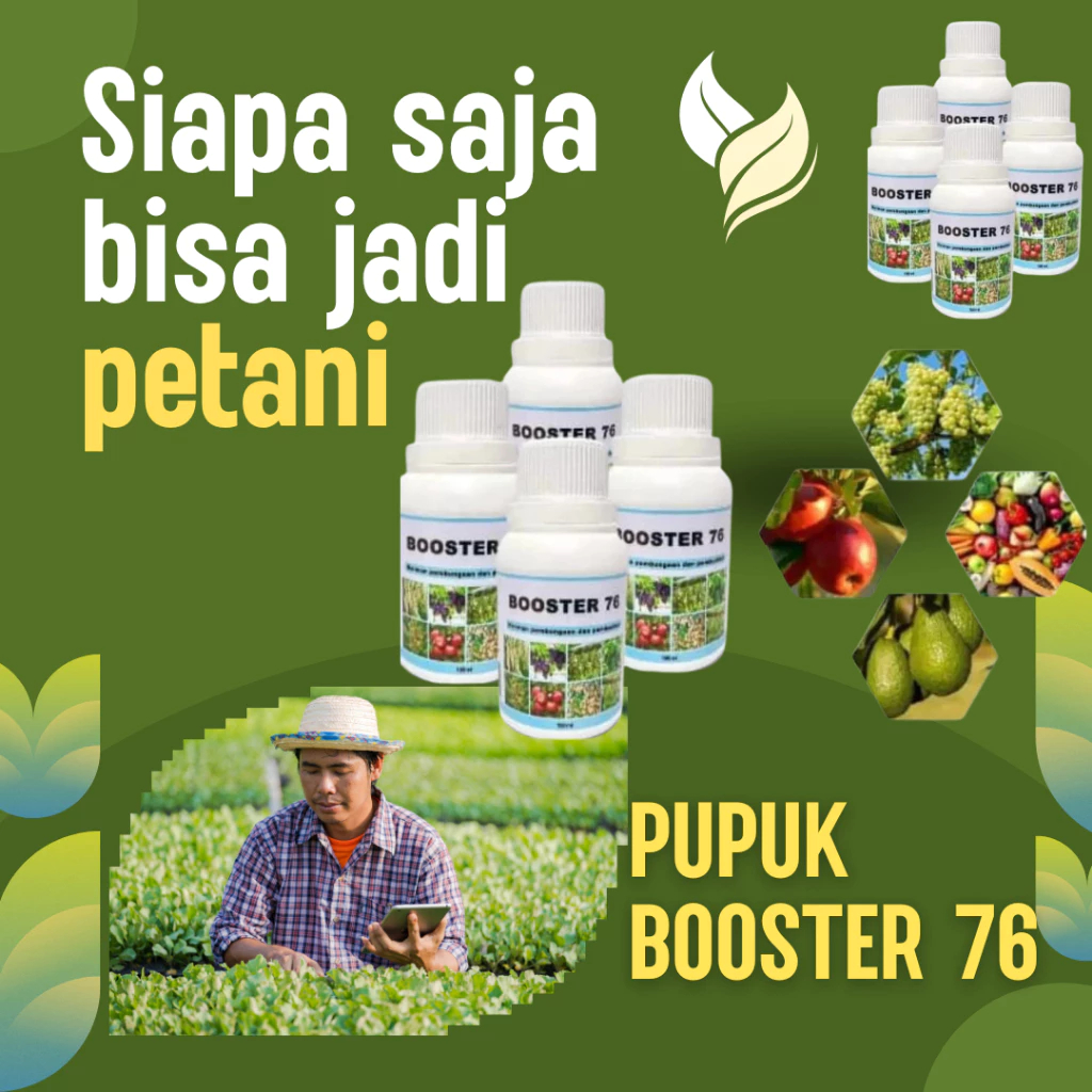 Jual ( ORIGINAL 76 ) Pupuk Booster Original 76 - Pelebat Dan Pemaksa ...