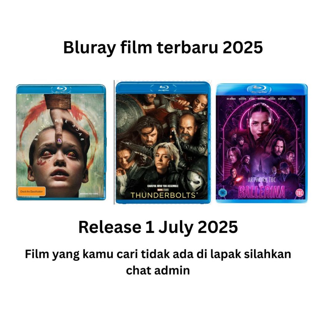 Jual Blu-ray Bluray Film Terbaru Thunderbolt , ballerina 2025 | Shopee Indonesia