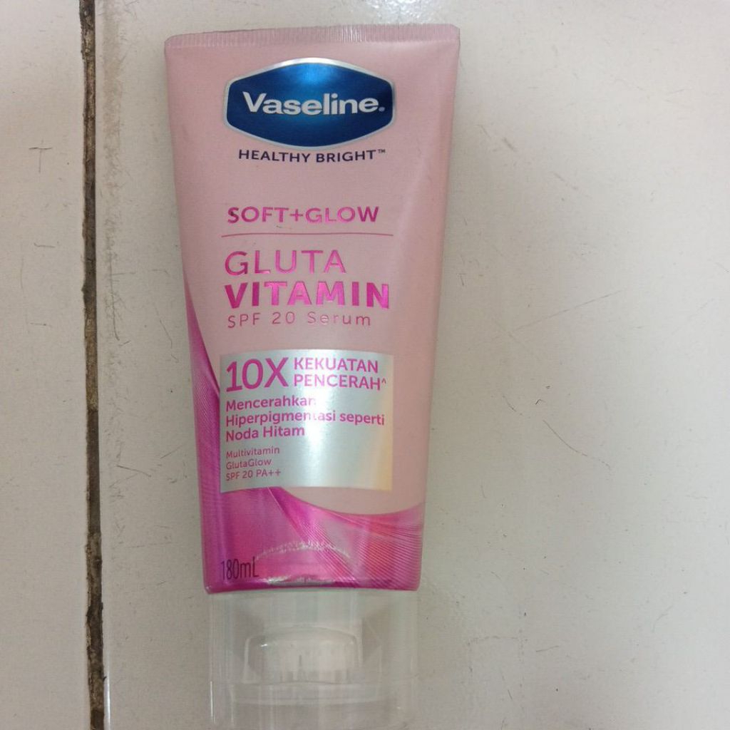 Jual vaseline Hb soft+glow 180ml | Shopee Indonesia