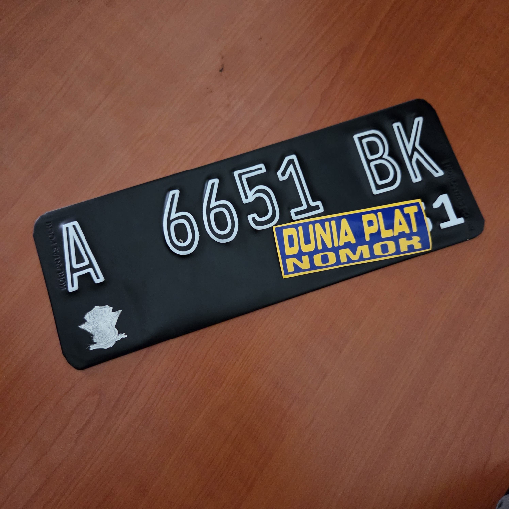 Jual PLAT NOMOR BAUT TANAM DAN STANDAR FONT VARIASI/CUSTOM PAKE CAP ...