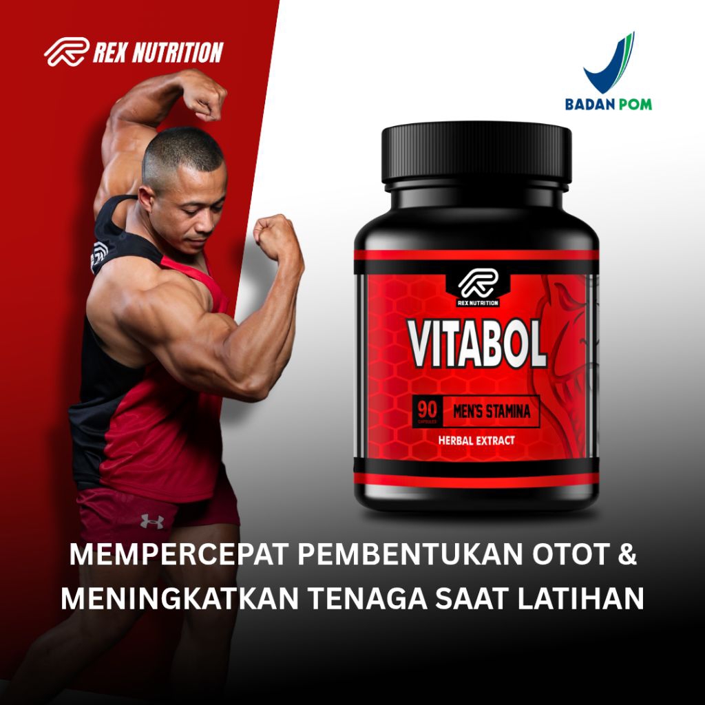 Jual VITABOL 90 Kapsul Suplemen Fitness Stamina Pria Testosteron ...