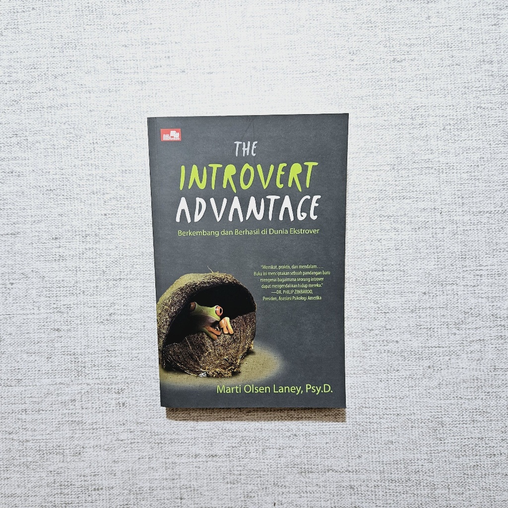 Jual Buku The Introvert Advantage Berkembang dan Berhasil di Dunia ...