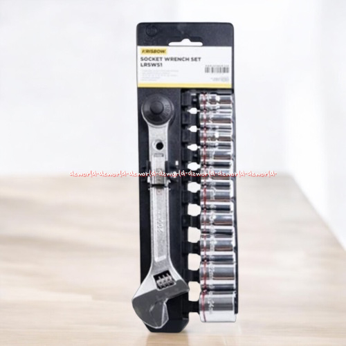Jual Krisbow Socket Wrench Set LRSWS1 Kunci Inggris Fungsi 2in1 Kunci ...