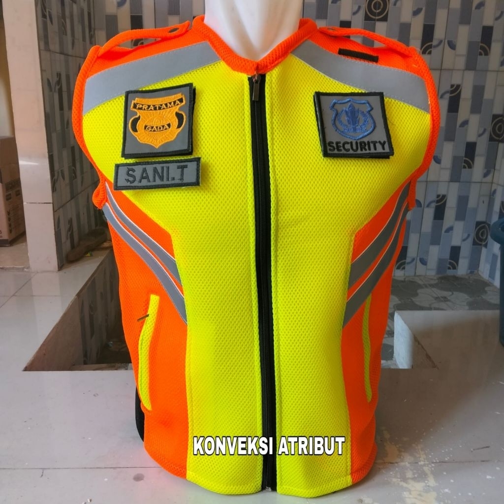 Jual rompi security terbaru 2025 warna terbaru | Shopee Indonesia