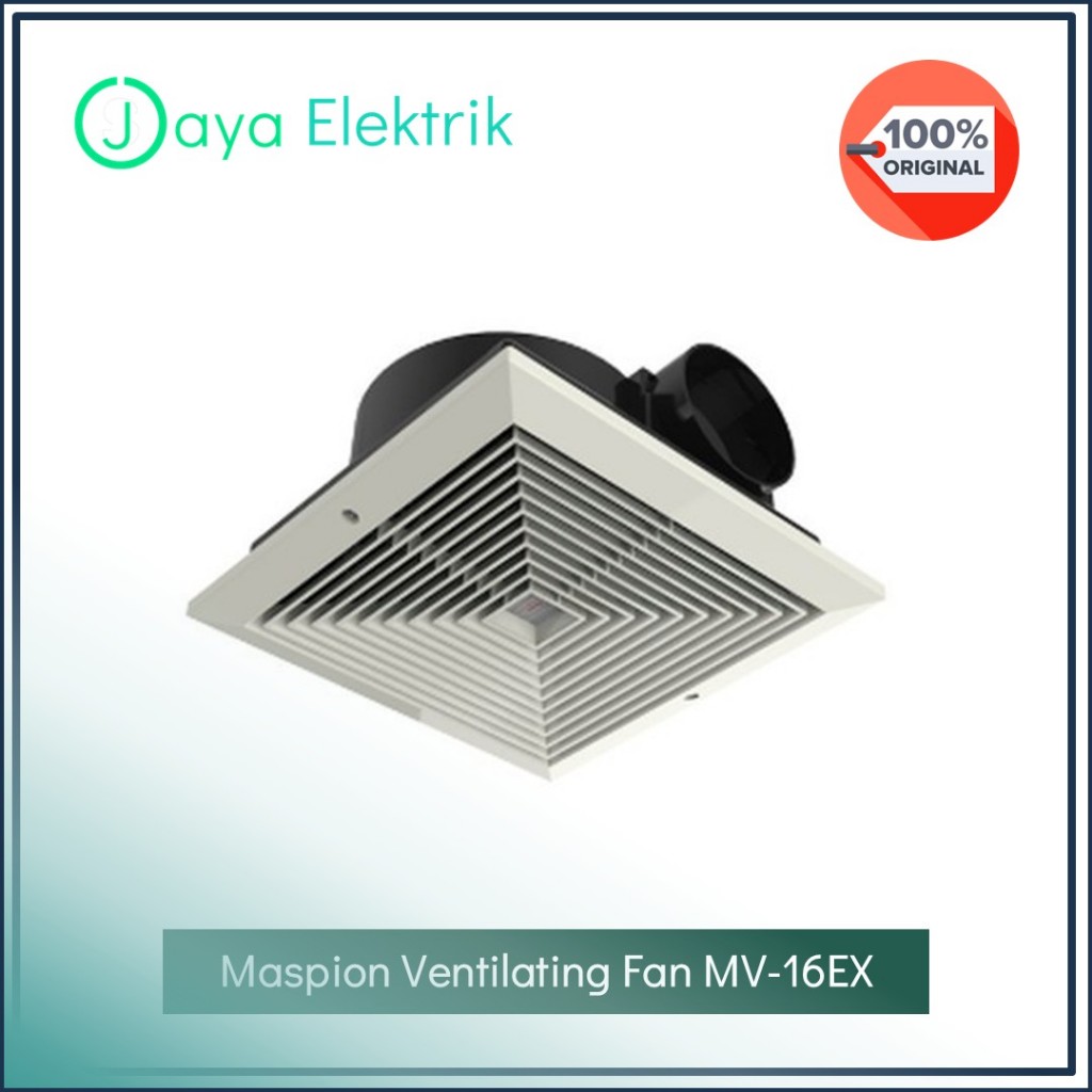 Jual MASPION Exhaust Fan Plafon MV-16 EX - Kipas Angin Ventilating ...