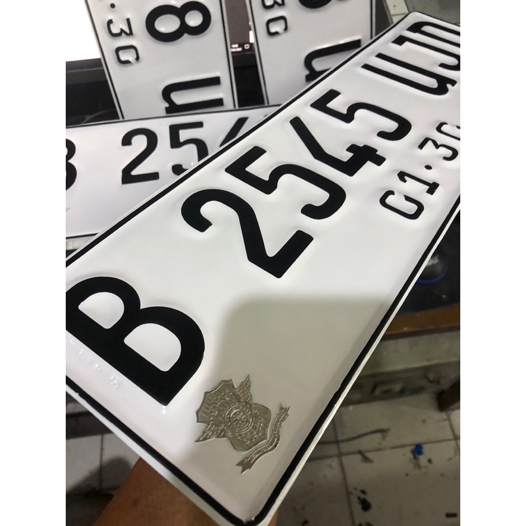 Jual Plat Nomor Mobil Setandar | Shopee Indonesia